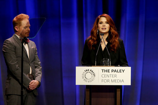 Jesse Tyler Ferguson Debra Messing Editorial Stock Photo - Stock Image ...