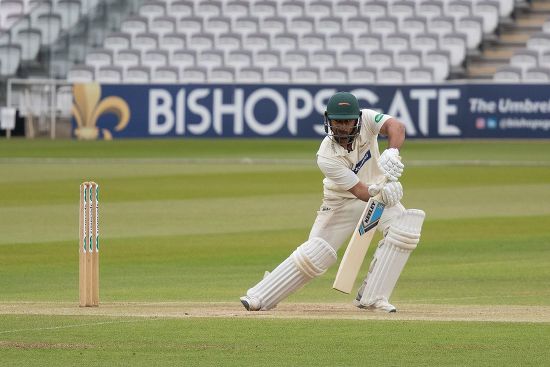 Ateeq Javid Batting During Specsavers County Editorial Stock Photo ...
