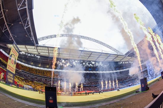 Inside Wembley Stadium Before Kick Off - Foto de stock de contenido ...