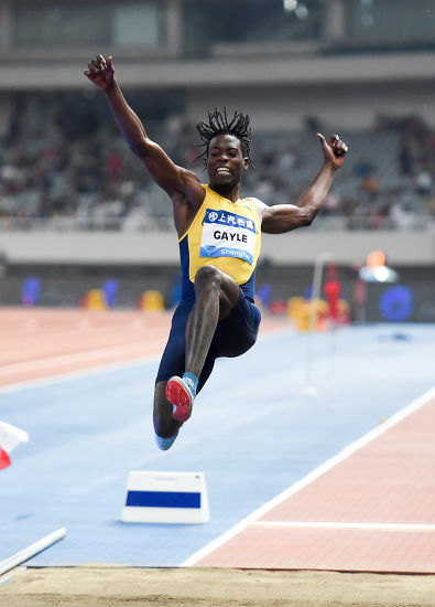Tajay Gayle Jamaica Competes Mens Long Editorial Stock Photo - Stock ...