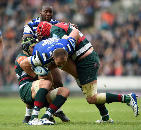 Tom Dunn Bath Rugby Takes On Editorial Stock Photo - Stock Image ...