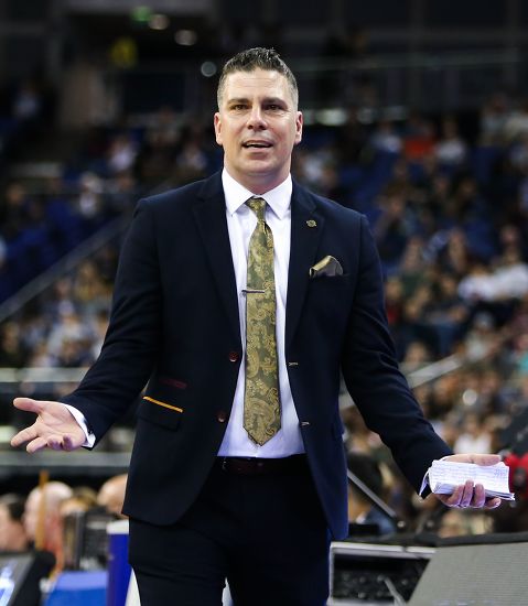 Rob Paternostro Head Coach Leicester Riders Editorial Stock Photo ...