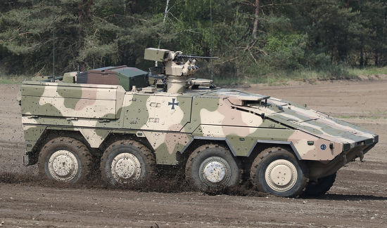 Boxer Armored Personnel Carrier German Army Editorial Stock Photo ...