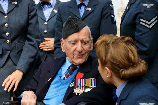 Dday Veteran Bernard Morgan Editorial Stock Photo - Stock Image ...