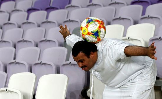 Uae Fan Shows His Skills During Editorial Stock Photo - Stock Image ...