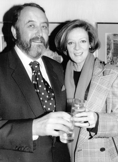 Actress Maggie Smith Husband Beverley Cross Editorial Stock Photo ...