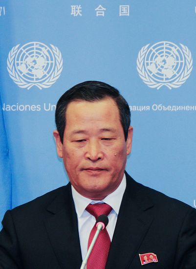 North Korean Ambassador United Nations Un Editorial Stock Photo - Stock ...