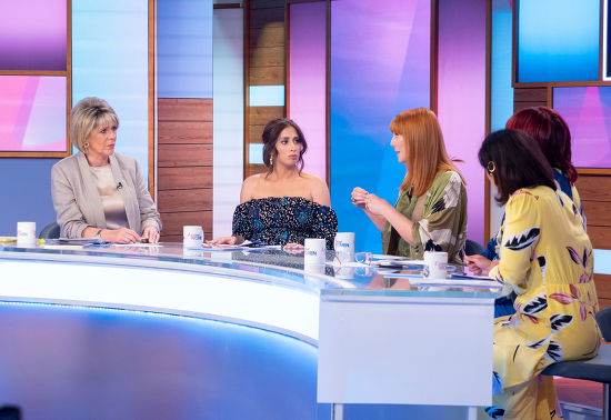 Ruth Langsford Stacey Solomon Yvette Fielding Editorial Stock Photo ...