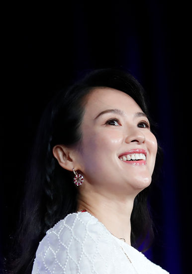 Zhang Ziyi Attends Masterclass During 72nd Editorial Stock Photo ...