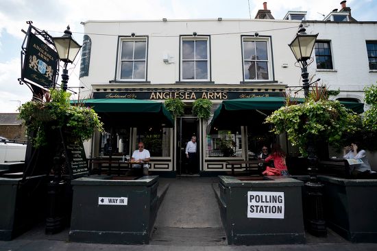 Anglesea Arms Pub Which Open Polling Editorial Stock Photo - Stock ...