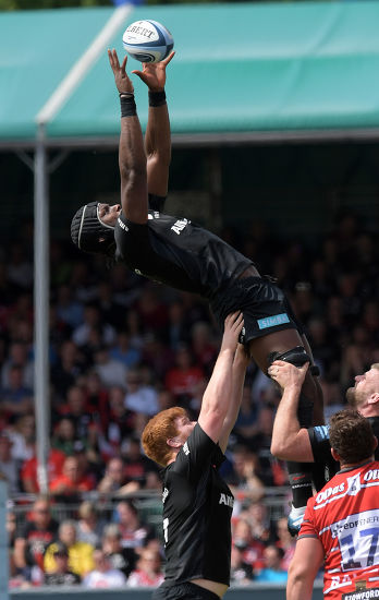 Saracens Maro Itoje Stretches Win Lineout Editorial Stock Photo - Stock ...