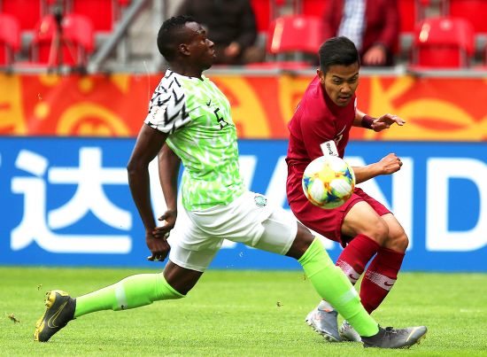 Andri Syahputra R Qatar Action Against Editorial Stock Photo - Stock ...