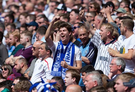 Tranmere Rovers Fans Stands Editorial Stock Photo - Stock Image ...