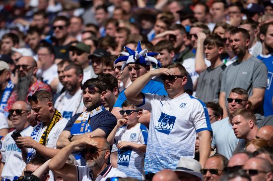 Tranmere Rovers Fans Stands Editorial Stock Photo - Stock Image ...