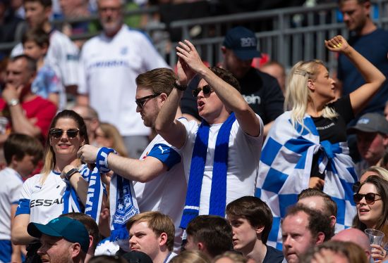 Tranmere Rovers Fans Stands Editorial Stock Photo - Stock Image ...