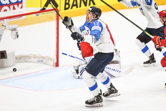 Marko Anttila Finland Celebrates After Scoring Editorial Stock Photo ...