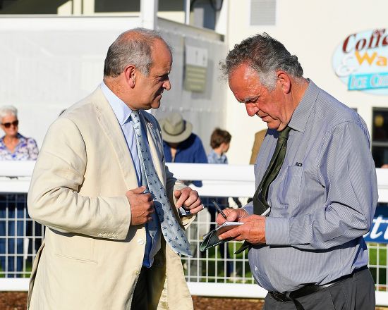Trainer Brian Meehan Talks Member Press Editorial Stock Photo - Stock ...