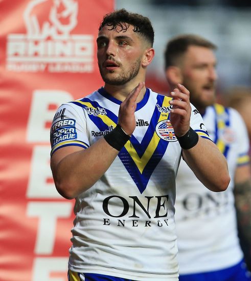 Declan Patton Warrington Wolves Thanks Fans Editorial Stock Photo ...