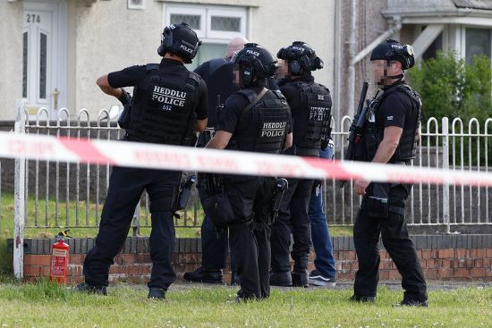 Police Attendance Outside Flat Gors Avenue Editorial Stock Photo ...