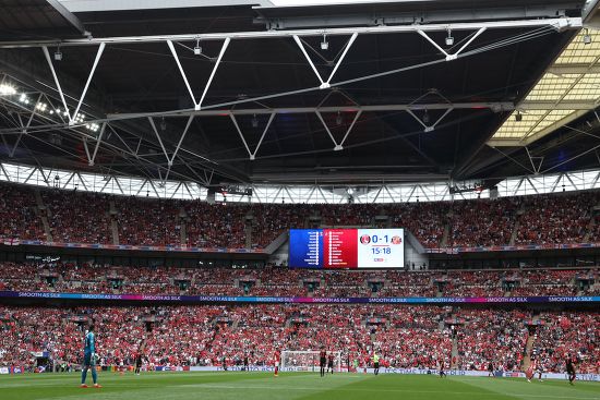 Checkatrade Branding Around Stadium Editorial Stock Photo - Stock Image ...