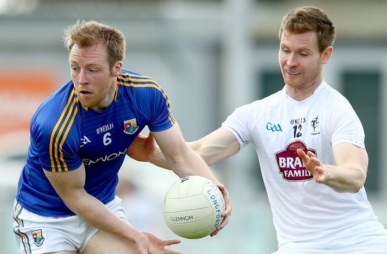 Kildare Vs Longford Longfords Padraig Mccormack Editorial Stock Photo ...