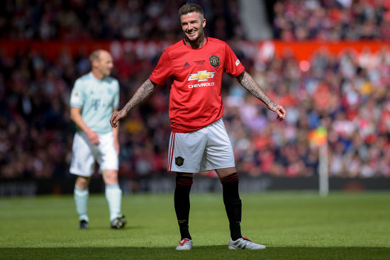 David Beckham Action During Second Half Editorial Stock Photo - Stock ...