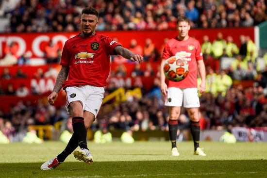 David Beckham Action During Second Half Editorial Stock Photo - Stock ...