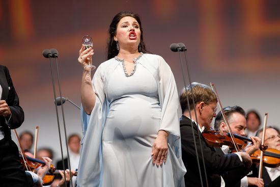 Opera Singer Sonya Yoncheva Performs Onstage Editorial Stock Photo ...