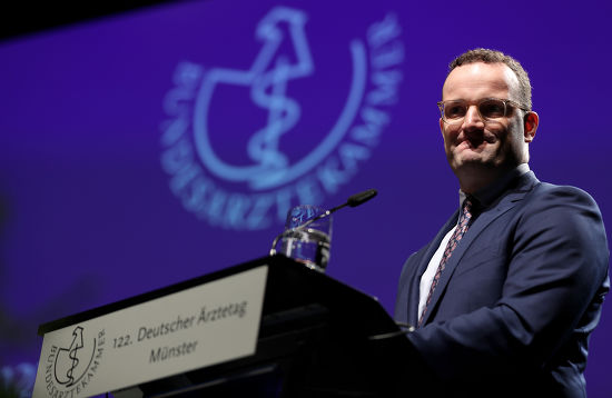 German Health Minister Jens Spahn Delivers Editorial Stock Photo ...