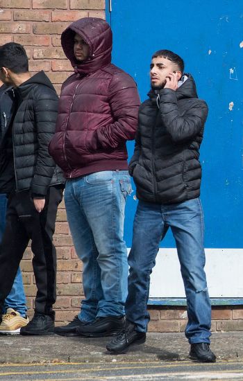Police Officers Attend Scene Where Amaan Editorial Stock Photo - Stock ...