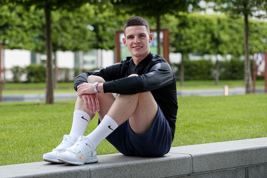 Declan Rice England Poses Photograph After Editorial Stock Photo ...