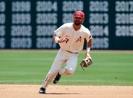 Razorback Second Baseman Jack Kenley 7 Editorial Stock Photo - Stock ...