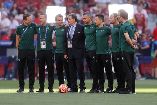 Referee 4th Official Pose Picture Editorial Stock Photo - Stock Image ...