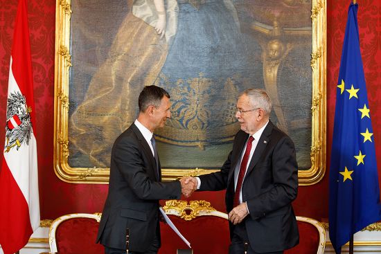 Thomas Starlinger New Defence Minister Austria Editorial Stock Photo ...