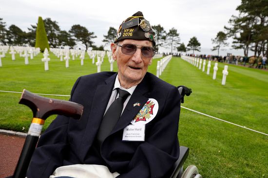 Us Wwii Veteran Walter Hurd Pennsylvania Editorial Stock Photo - Stock ...