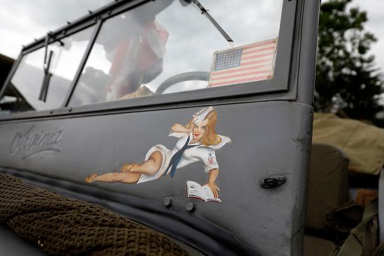 Pinup Seen On Willys Jeep Arizona Editorial Stock Photo - Stock Image | Shutterstock