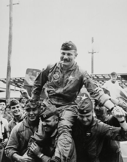 Vietnam War Colonel Robin Olds 19222007 Editorial Stock Photo - Stock ...