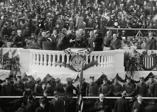 Chief Justice Edward White Swearing President Editorial Stock Photo ...