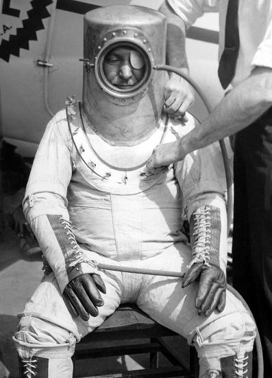 Wiley Post Stratosphere Suit Future Flight Editorial Stock Photo ...