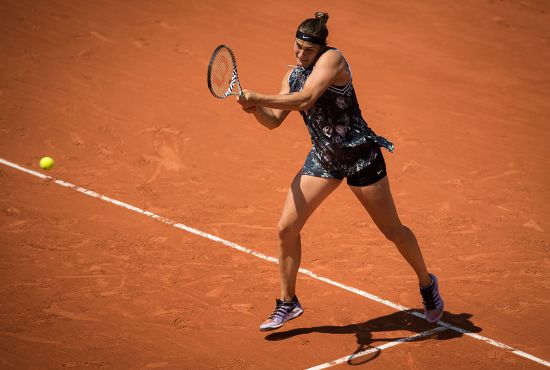 Arena Sabalenka Belarus During Her Doubles Editorial Stock Photo ...