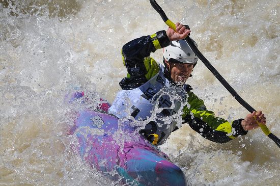 Class 5 Whitewater Homestake Creek Requires Editorial Stock Photo ...