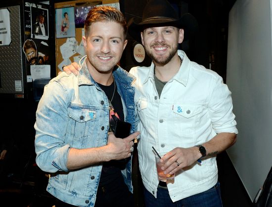 Singersongwriters Billy Gilman Brett Kissell Editorial Stock Photo ...