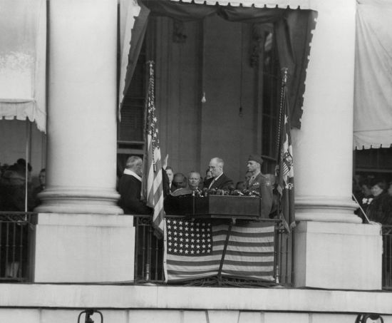 President Franklin Roosevelt His Fourth Inauguration Editorial Stock ...