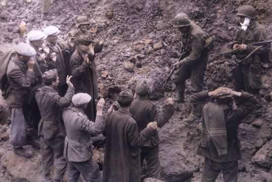 German Troops Laborers Rounded On Omaha Editorial Stock Photo - Stock ...