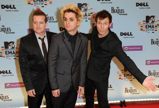 Green Day Tre Cool Billie Joe Editorial Stock Photo - Stock Image ...