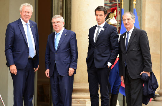 International Olympic Committee Ioc President German Editorial Stock ...