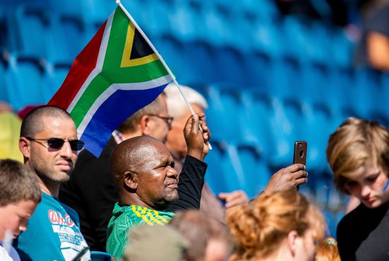 Football Fans Wave Flags Inside State Editorial Stock Photo - Stock ...