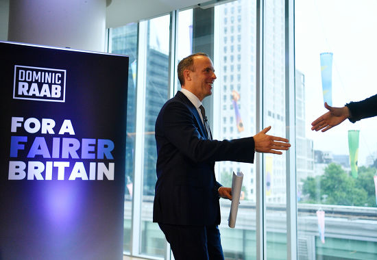 British Mp Dominic Raab Speaks He Editorial Stock Photo - Stock Image ...