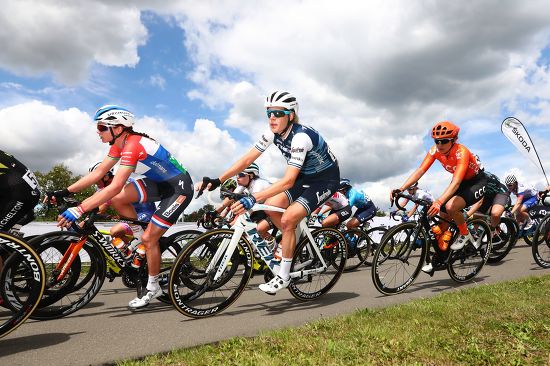 Peloton Races Round Kent Cyclopark Circuit Editorial Stock Photo ...