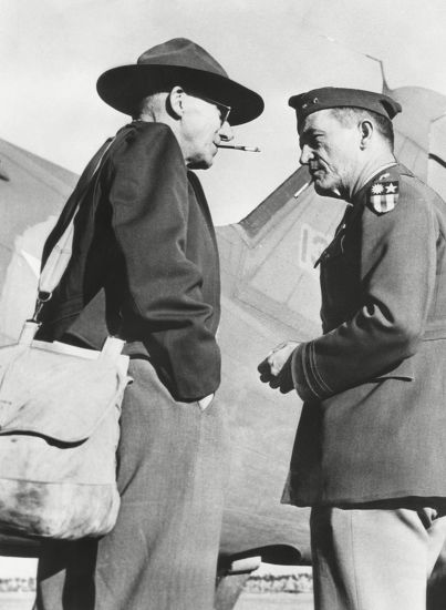Gen Joseph Stillwell Left Maj Gen Editorial Stock Photo - Stock Image ...